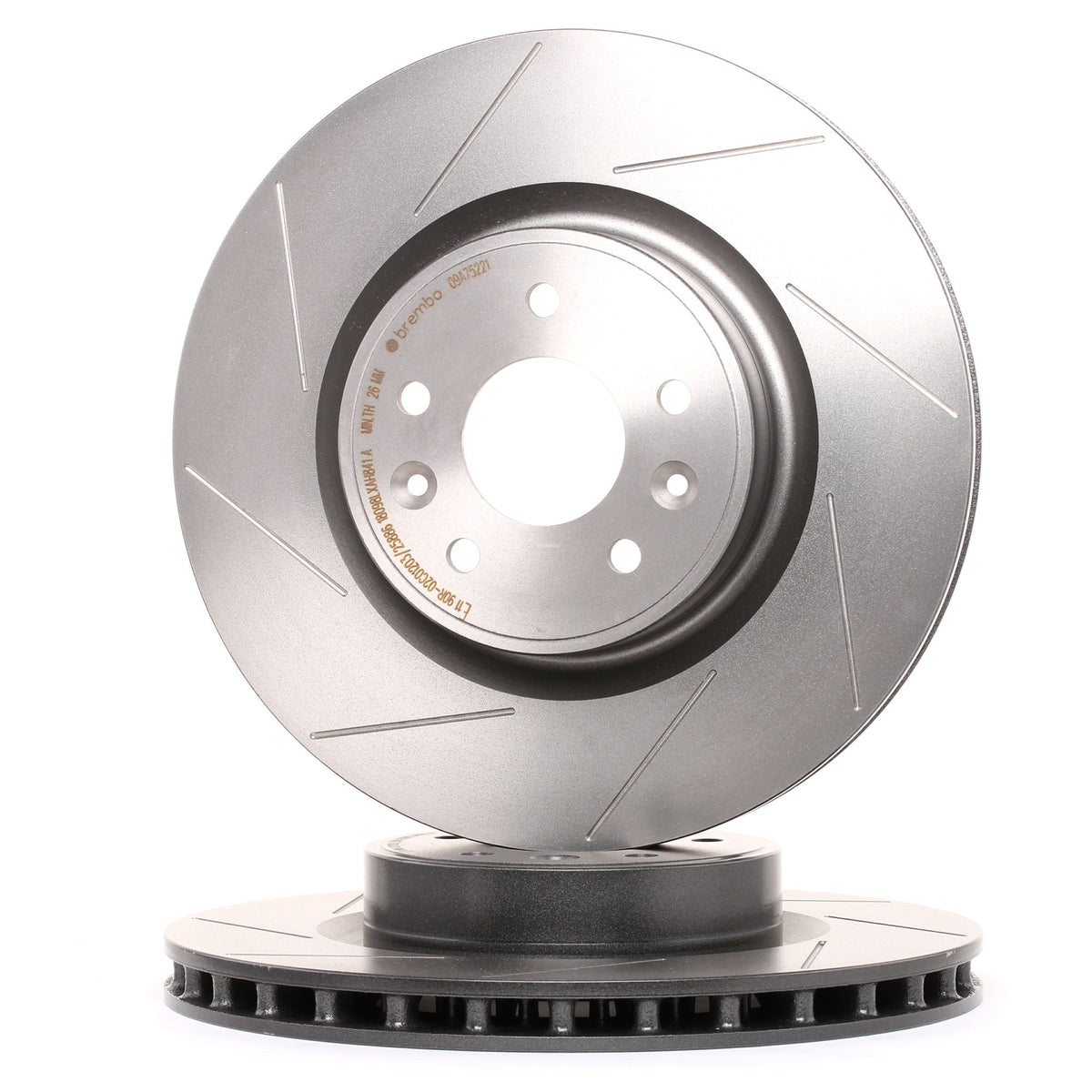 BREMBO MEGANE 3RS MAX GROOVED FRONT DISCS Brembo – CLZ Performance